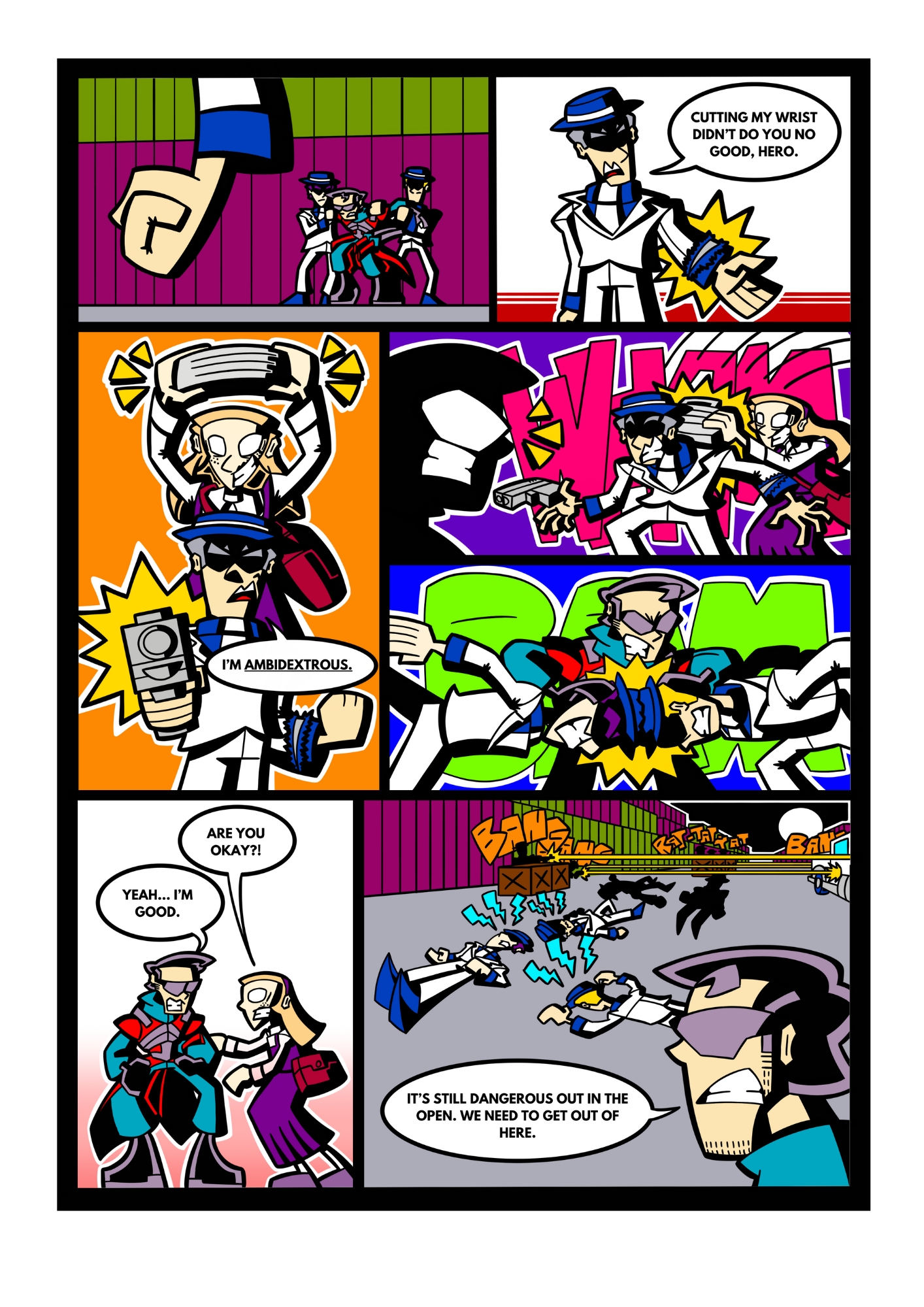 BLADE BOY #03 - 'Firefight!' by LoafingOffGames