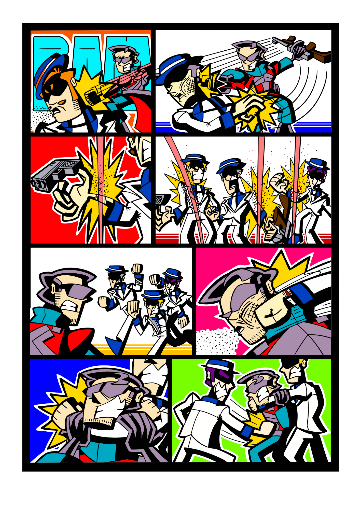 BLADE BOY #03 - 'Firefight!' by LoafingOffGames