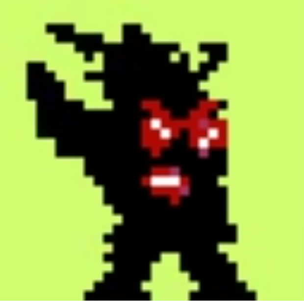 Disturbing Shadow Monster – 32x32 Pixel Art Sprite by Lefrataxa