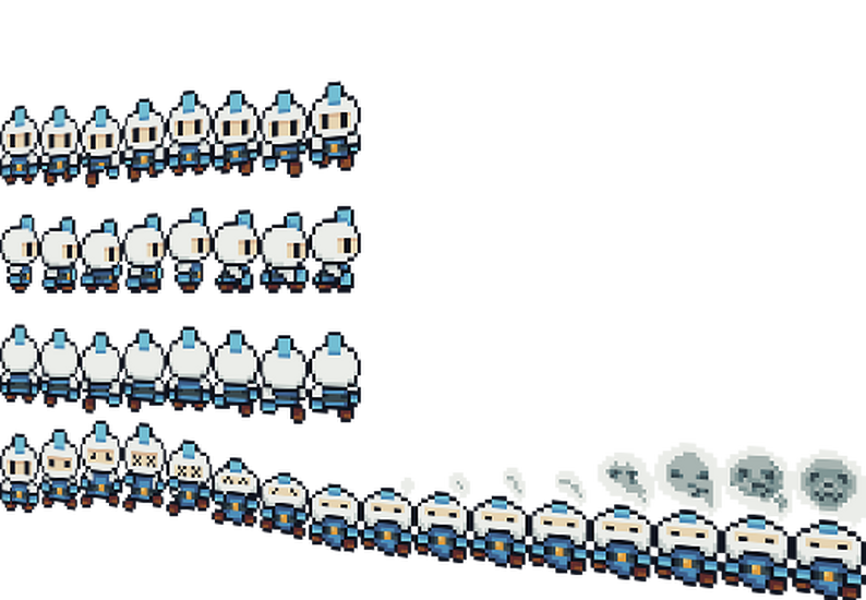 Bomber Bots - Game Asset Pack by Yahallo Games