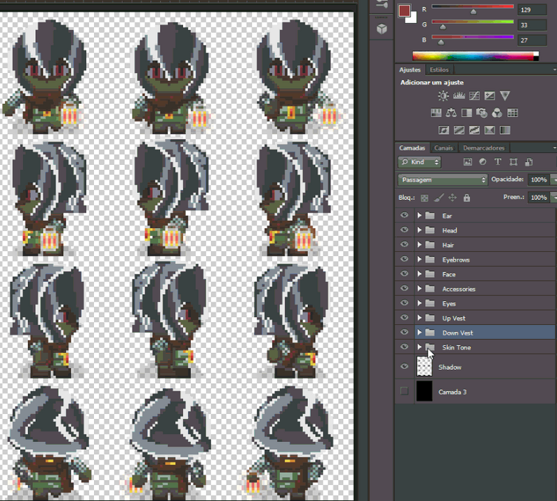 Character Generator for RPG Maker MV and MZ by Clockwork Raven
