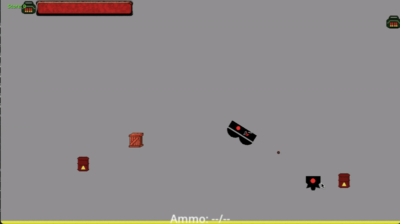 Godot 2D Top-Down Shooter Starter Kit v1.3.0 by The Pixel Oasis