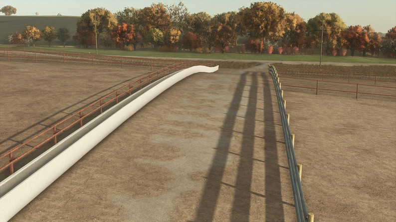 FS25 Feedlot Fence Pack by LJR Modding