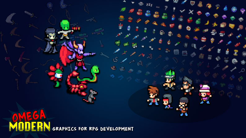 Omega Modern Graphics Pack by finalbossblues