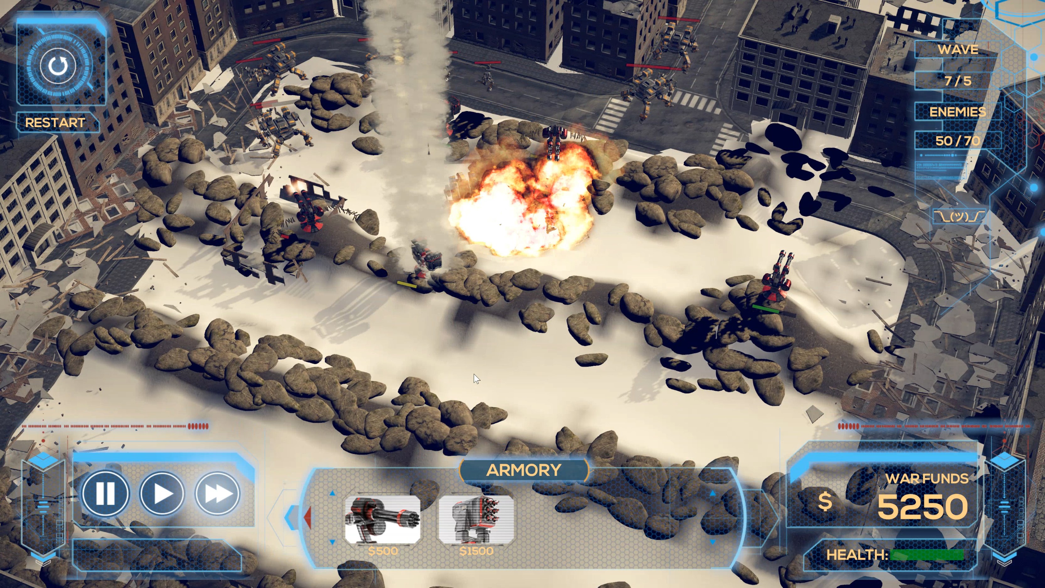 Mech Tower Defense by stonger44