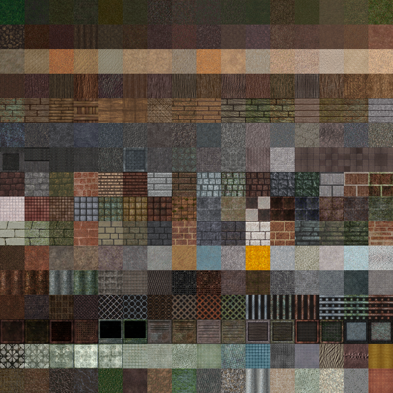 Horror textures (Free asset) by Canvas Coven