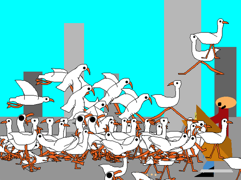 Seagull Simulation by Jake Clover