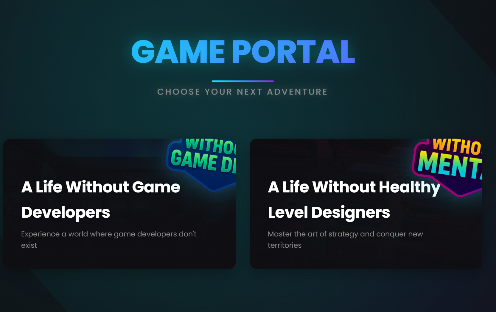 Rate a life without game devs / gaming app by L4T Interactive for GOAT Jam - itch.io