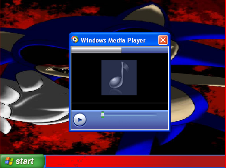 Windows XP scary edition by lewis