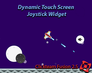 Dynamic Touch Screen Joystick Widget by TetroniMike