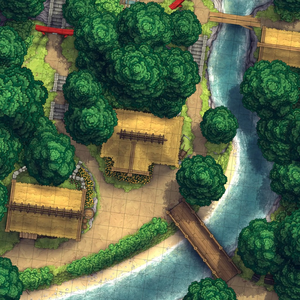 Dungeondraft Overhaul - DnDungeon Map-Making Asset Pack by Cyclopean