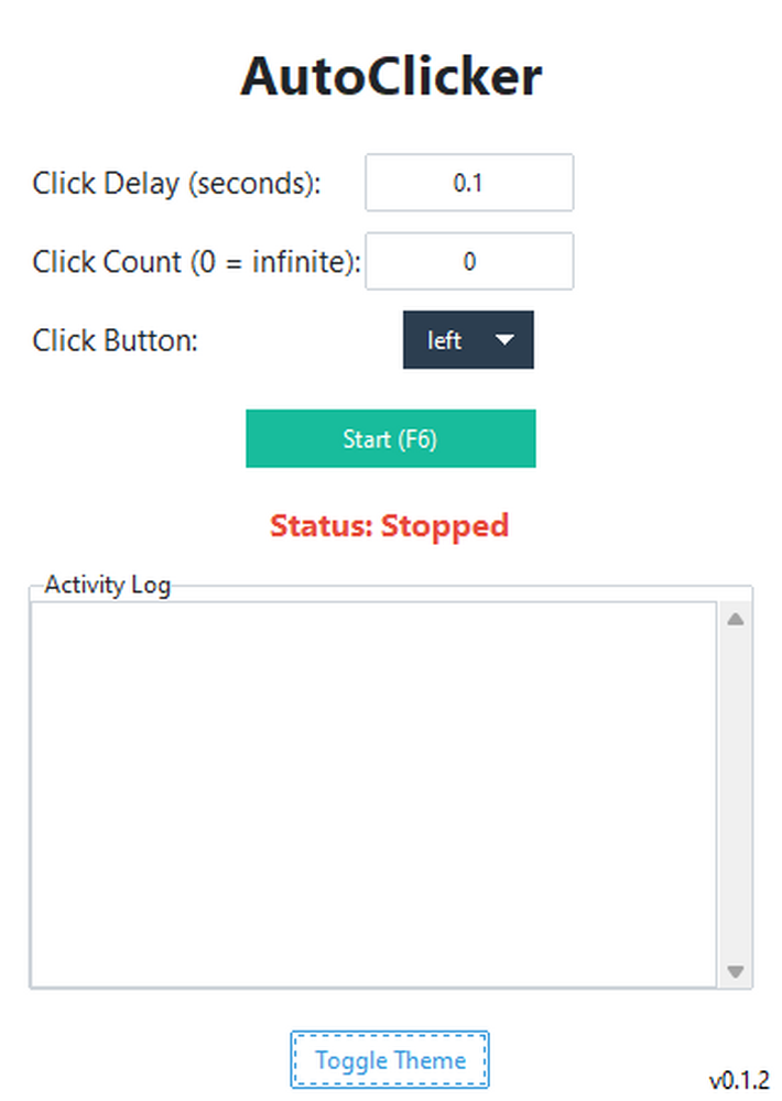 Auto Clicker by VintageSalmon