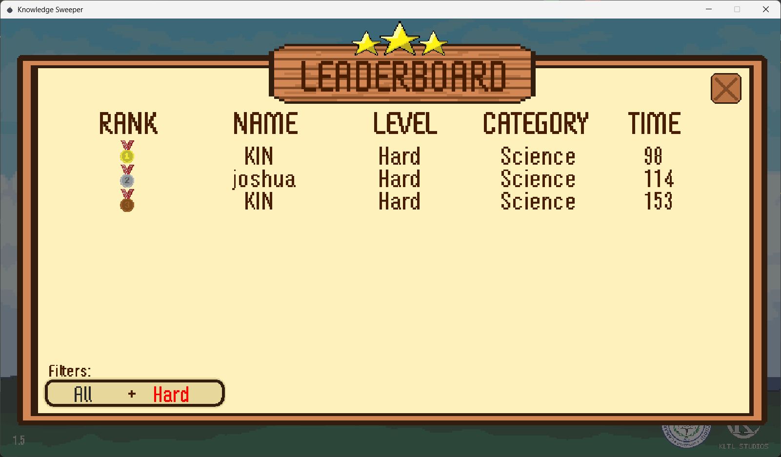 KnowledgeSweeper by KLTL Studios