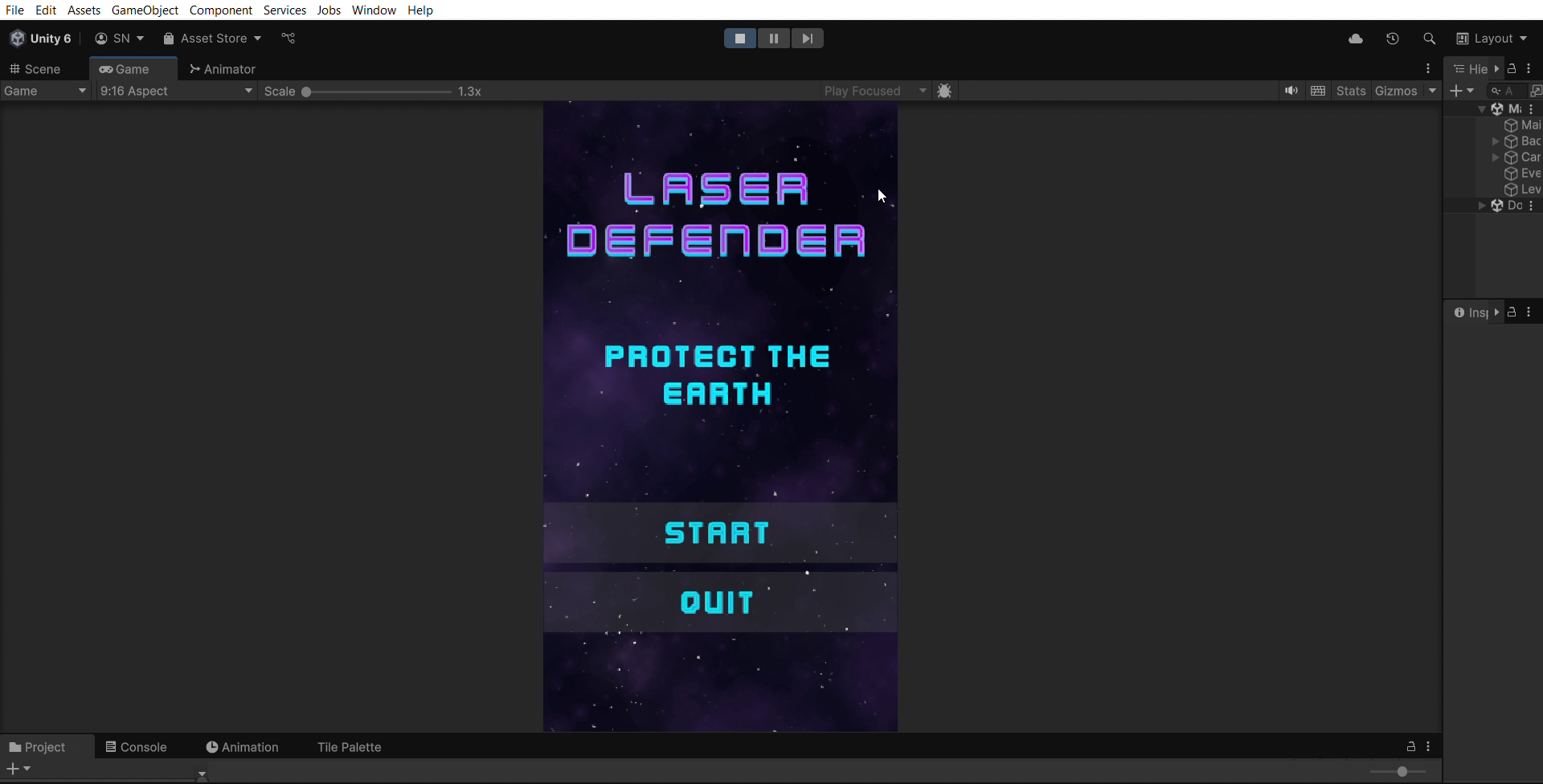 Laser Defender by SayanNandi