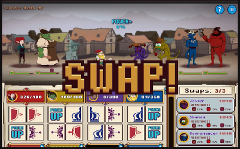Swapper Story by VFS Game Design - Programming