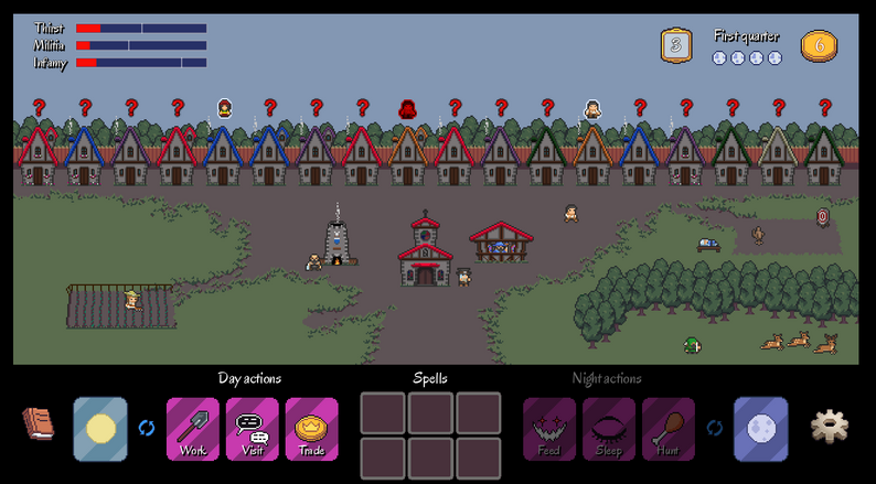 Four Full Moons by thistlestudios