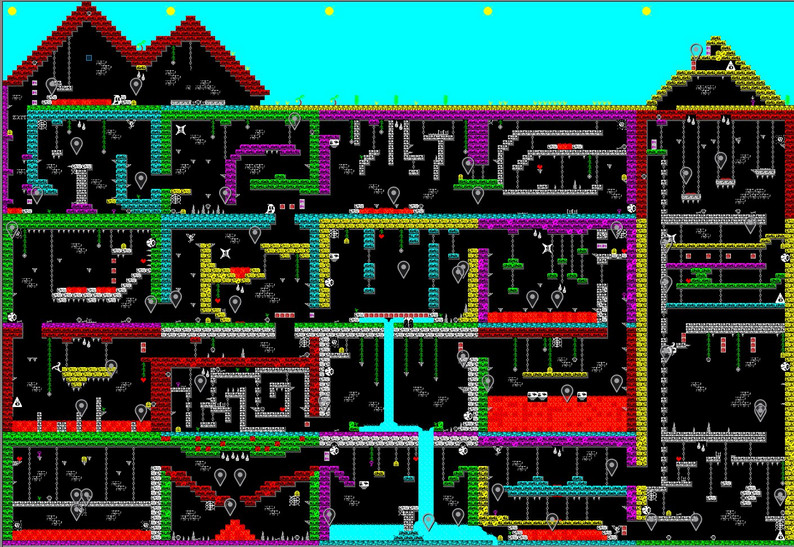 Amisko Jones and The Pyramid (ZX Spectrum 128k) by AmikoES