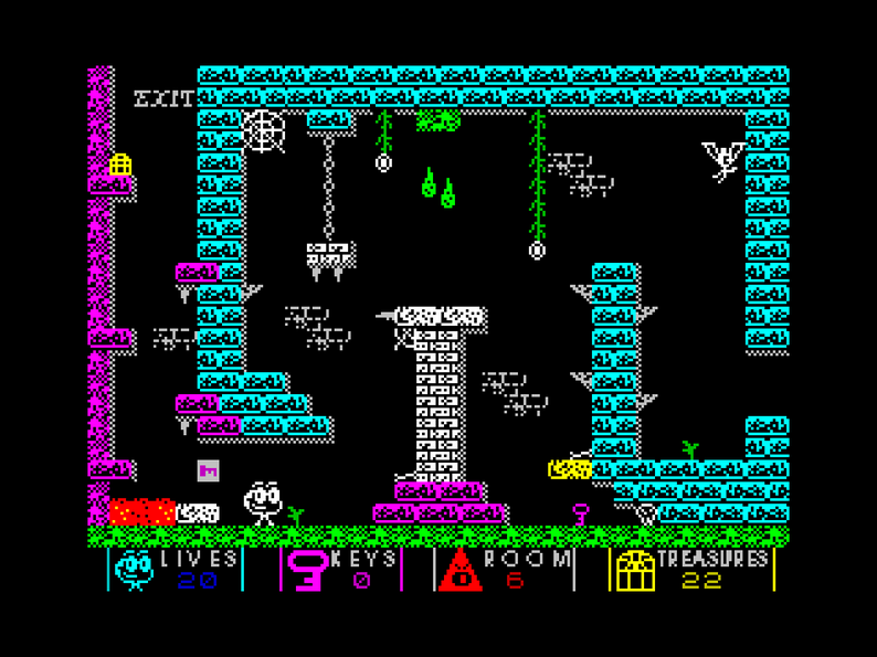 Amisko Jones and The Pyramid (ZX Spectrum 128k) by AmikoES