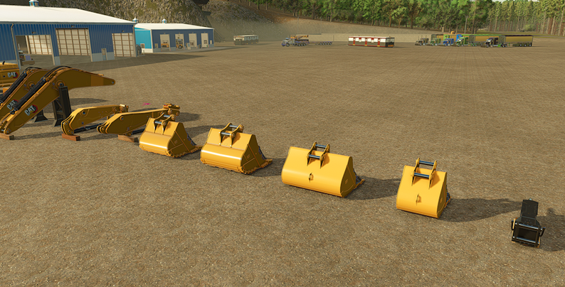 FS25_Cat395_Excavator by Roughneck Modding Crew