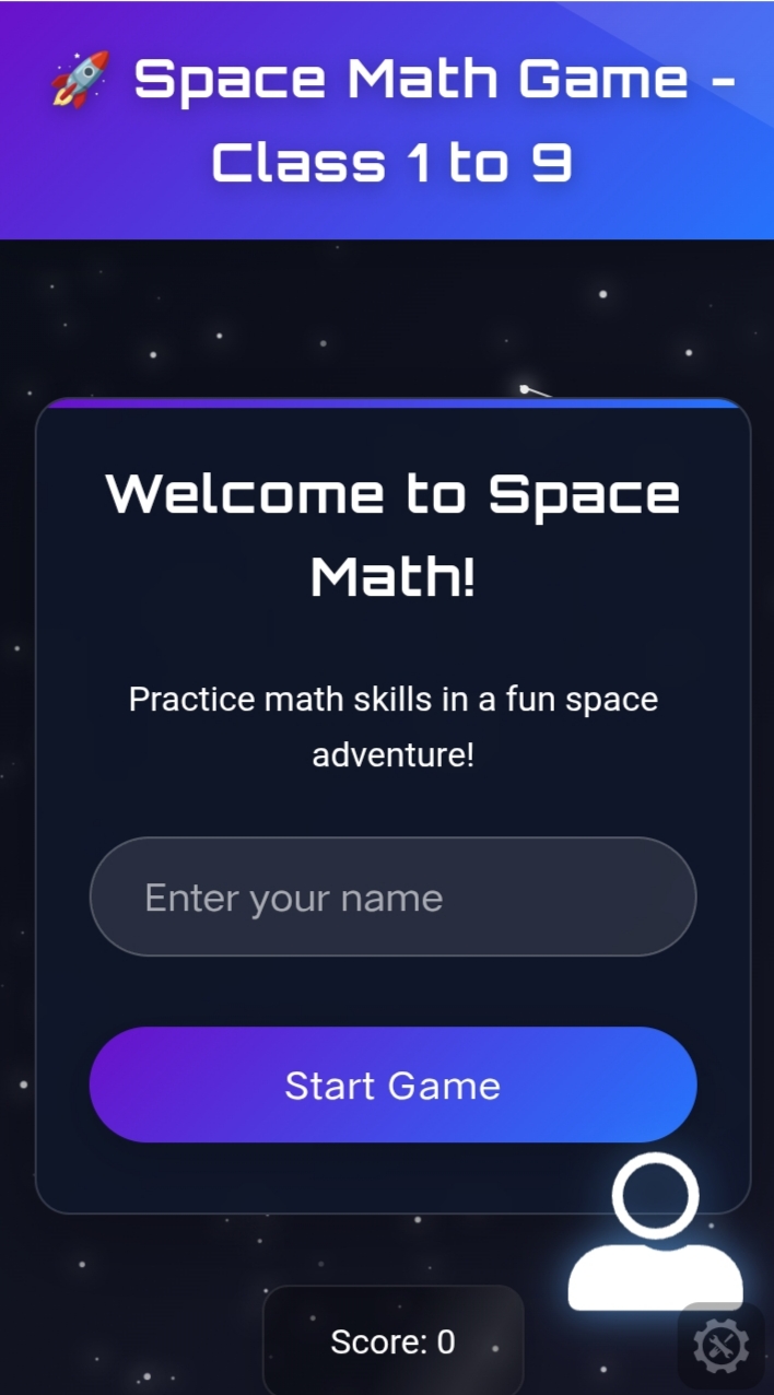 space Math Adventure by Harshraj