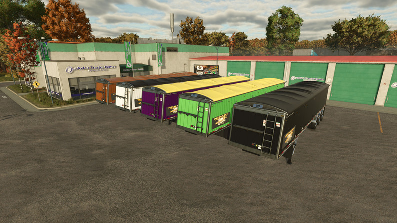 FS25 Bulk Transport Tripple Hopper by Rockhound Modding