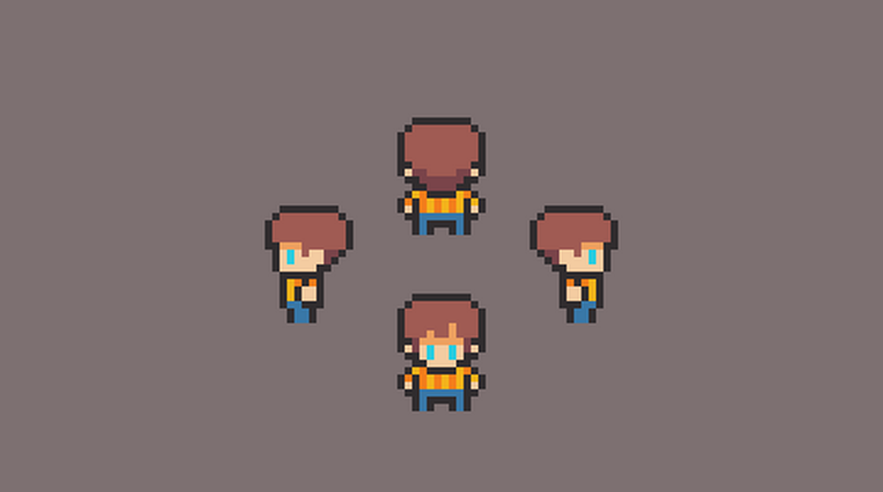 Character Player 16x16 by GuidoSprite