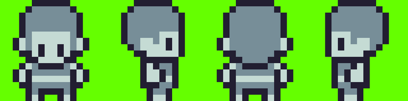 Character Player 16x16 by GuidoSprite