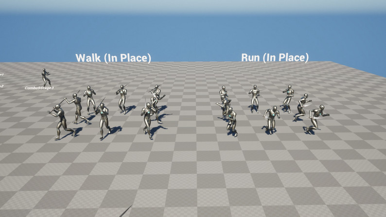 One Handed Sword Animation V3 (Unreal Engine/FBX) by Game Dev Hero