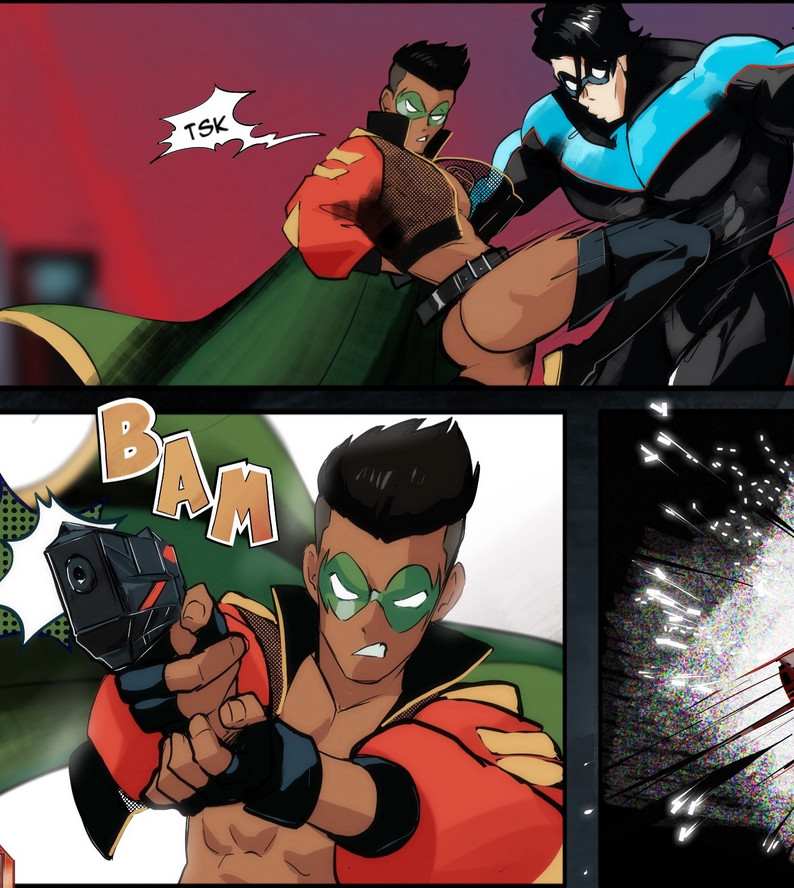 Batboys - Juvenile Taking Flight # 1 by Idoraa