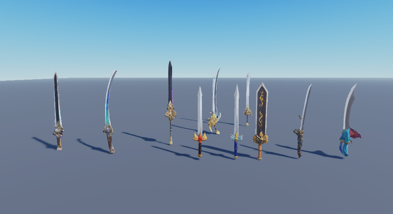 Roblox Swords Pack Bundle by Mark