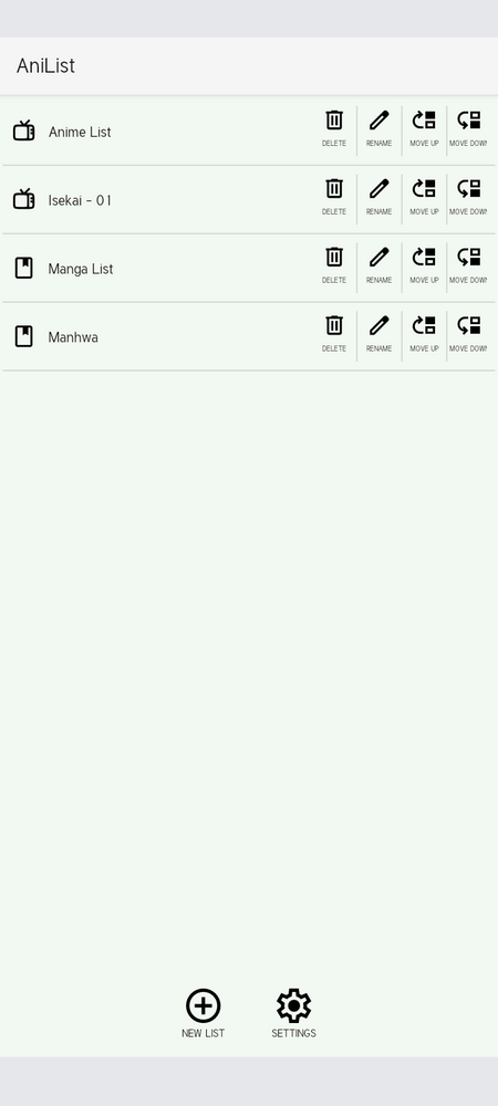 AniList by GilliardNascimento