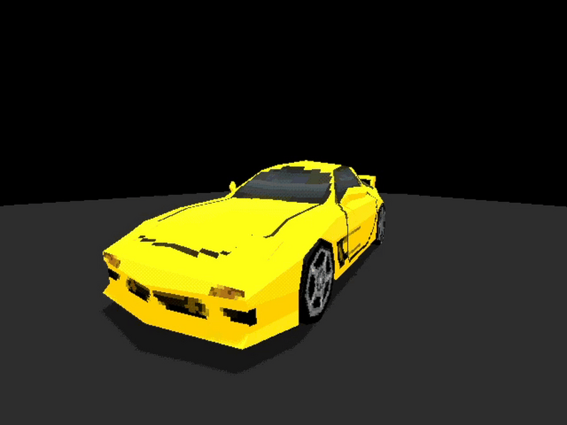 PSX Car - 2 Seater Coupe by boggle