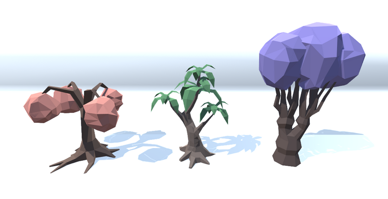 Low Poly Tree Fantasy Pack by Arludus