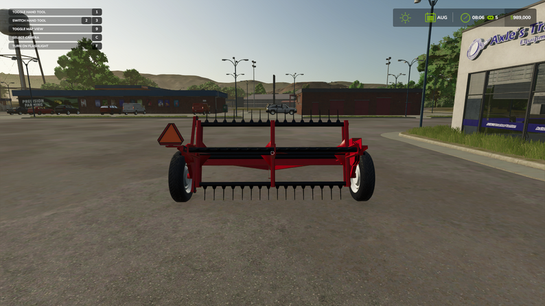 fs25 H@S tedder by Wisconsin modding