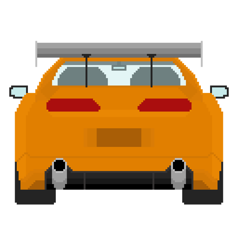 Free Pixel Car Sprite #3 (Movies) by Pay 'n' Sprite
