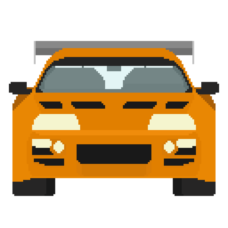 Free Pixel Car Sprite #3 (Movies) by Pay 'n' Sprite