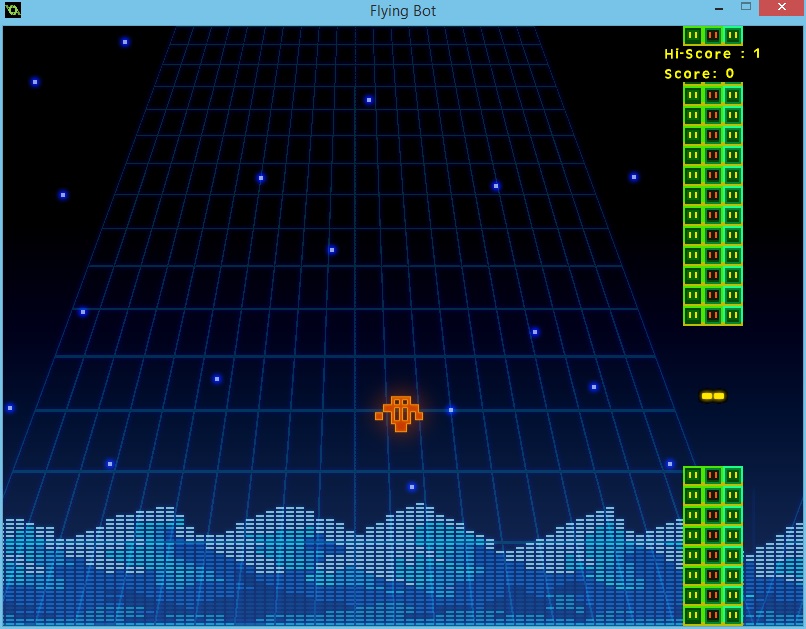 Flying Bot by David Aaron King