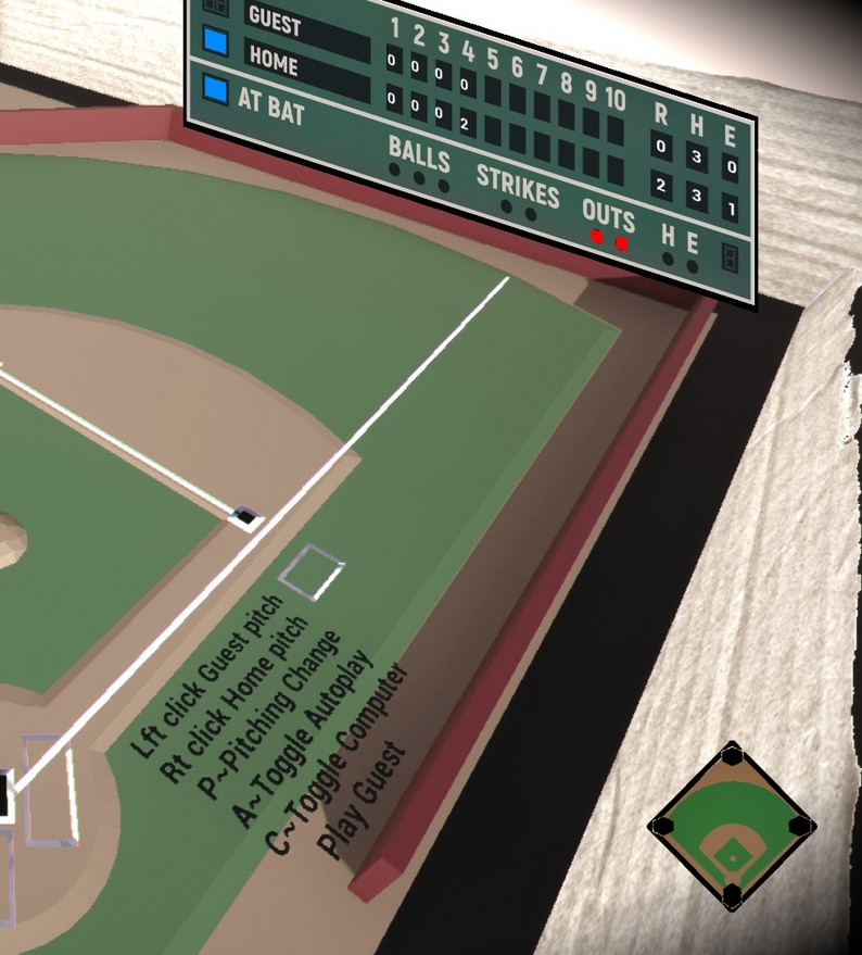Electronic Tabletop Baseball by Privateer_Lev