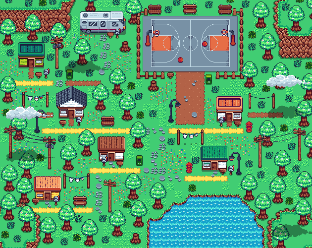 V1.1 - Clover Valley: 16×16 Farming RPG Asset Pack by Josee