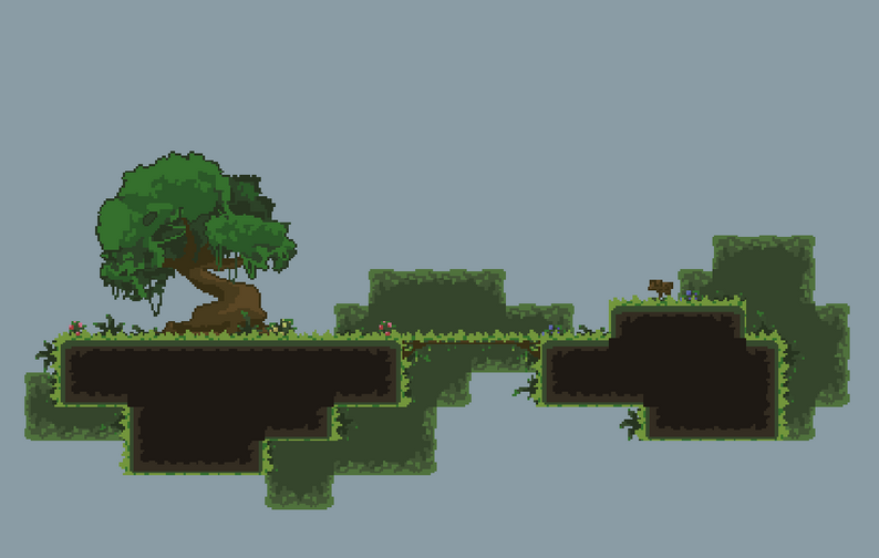 Mosslight Series: Base Tileset by Givty