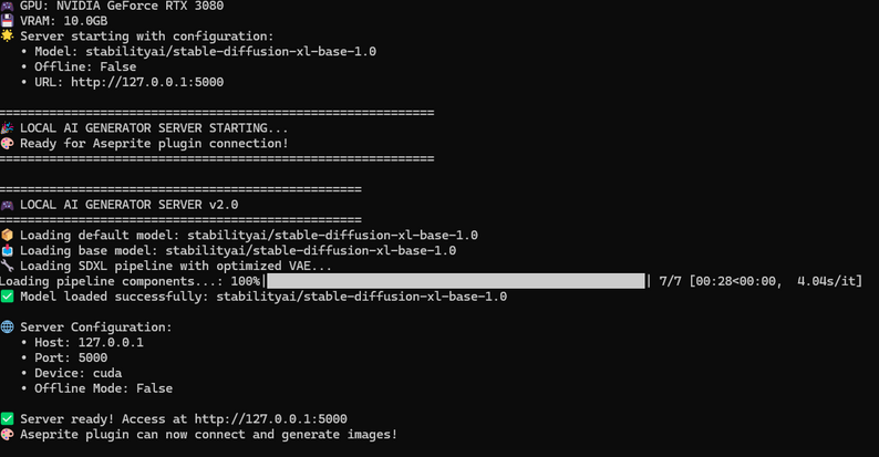 PixelAI - Local AI Pixel Art Directly in Aseprite by red335