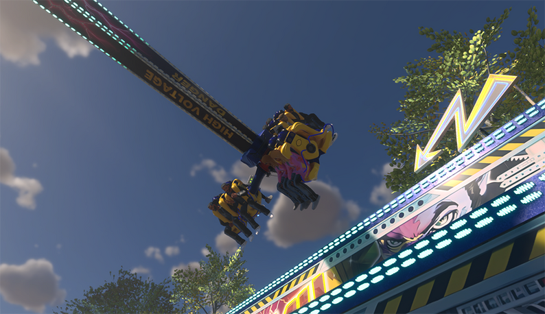 Funfair Ride Simulator - Flash [WEBER] by Virtual Machines Simulations