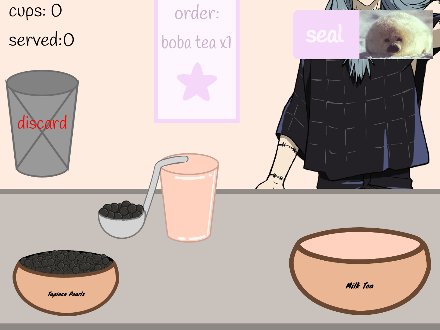 Boba Shop by Mahito