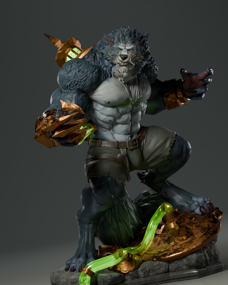 Warwick (Extra edition) - 3D Print Kit by Justgruff