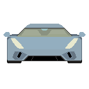 Free Pixel Super Sport Car #2 (+1 variants) by Pay 'n' Sprite