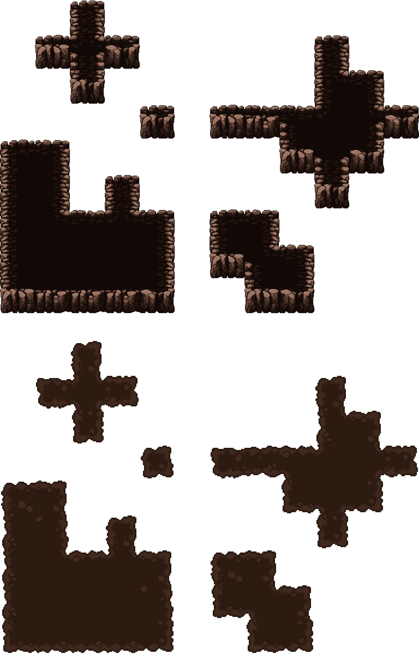 Animated 2D Pixel Mining Resource Pack - Qoupy's Rock, Ore, and Gem ...