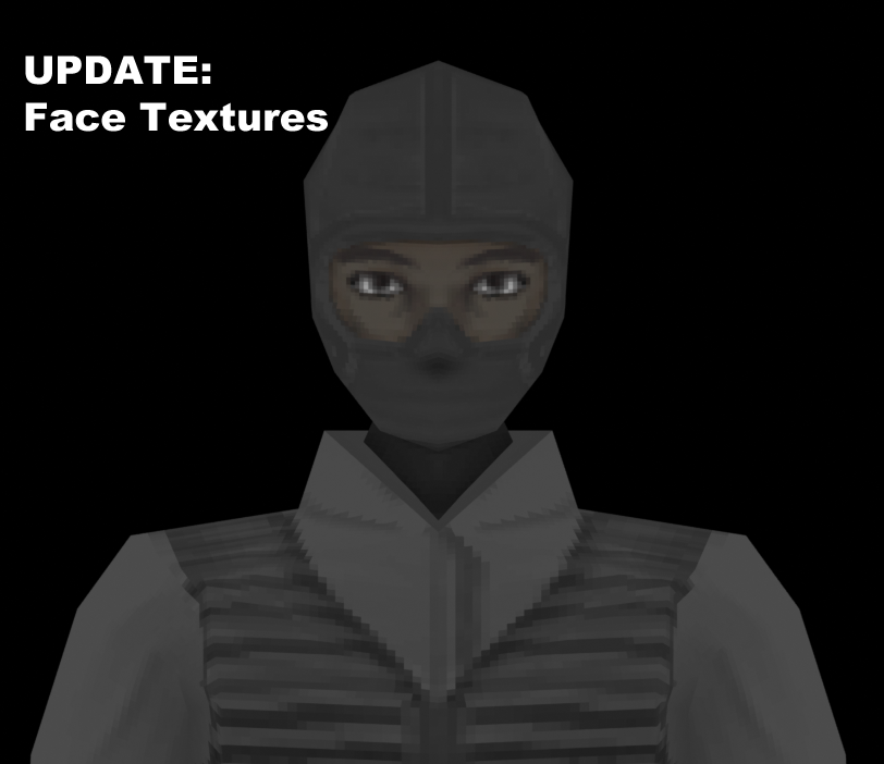 PSX Low Poly Character - Male ETF 001 - Game Ready by Neko Ninja Labs