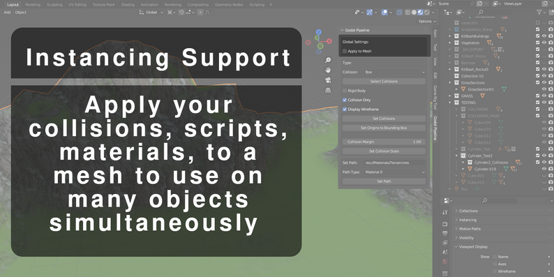Blender To Godot 4 Pipeline Addon by michaeljared