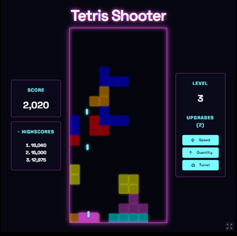 Tetris Shooter by Moxazza