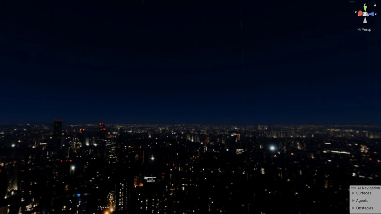 [Skybox] Night View from High-Rise – Unity Package by Mabii